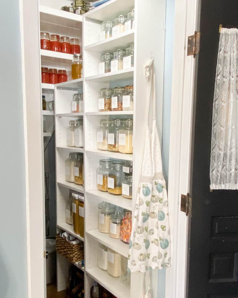 Living Large in A Small House | We Made a Pantry Out of the Coat Closet ...
