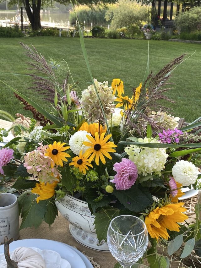 Creating a Whimsical Faux Flower Tablescape | Living Large In A Small ...
