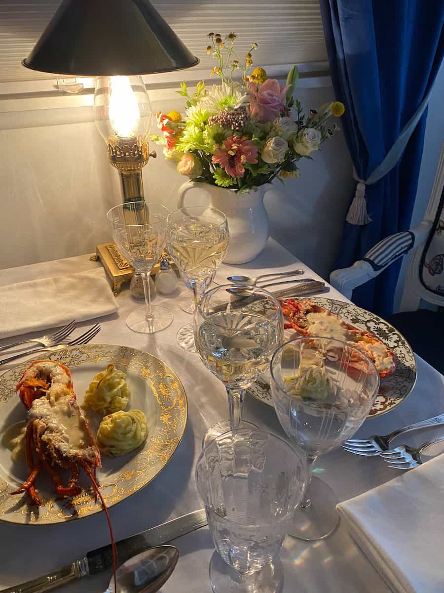 Living Large In A Small House, LLC | Dining on the Orient Express