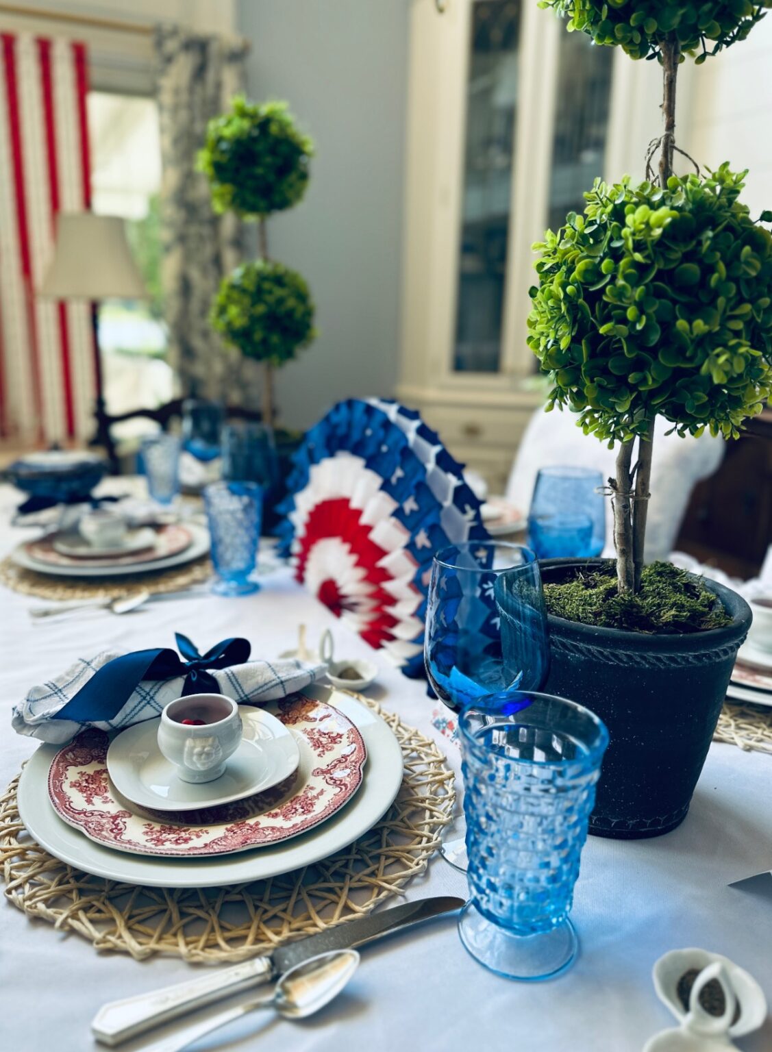 Ideas for Creating a Patriotic 4th of July Tablescape | Living Large In ...