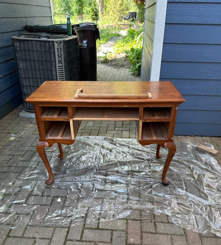 Living Large In A Small House, LLC | Painting My Desk with SW Color of ...