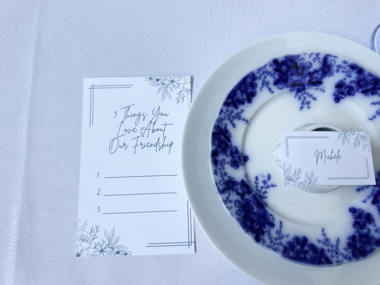 A Beautiful Girlfriend Lunch at Home | Living Large In A Small House, LLC